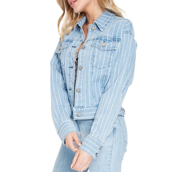 Unpublished | Jackets & Coats | Nwt Unpublished Denim Ruby Trucker ...